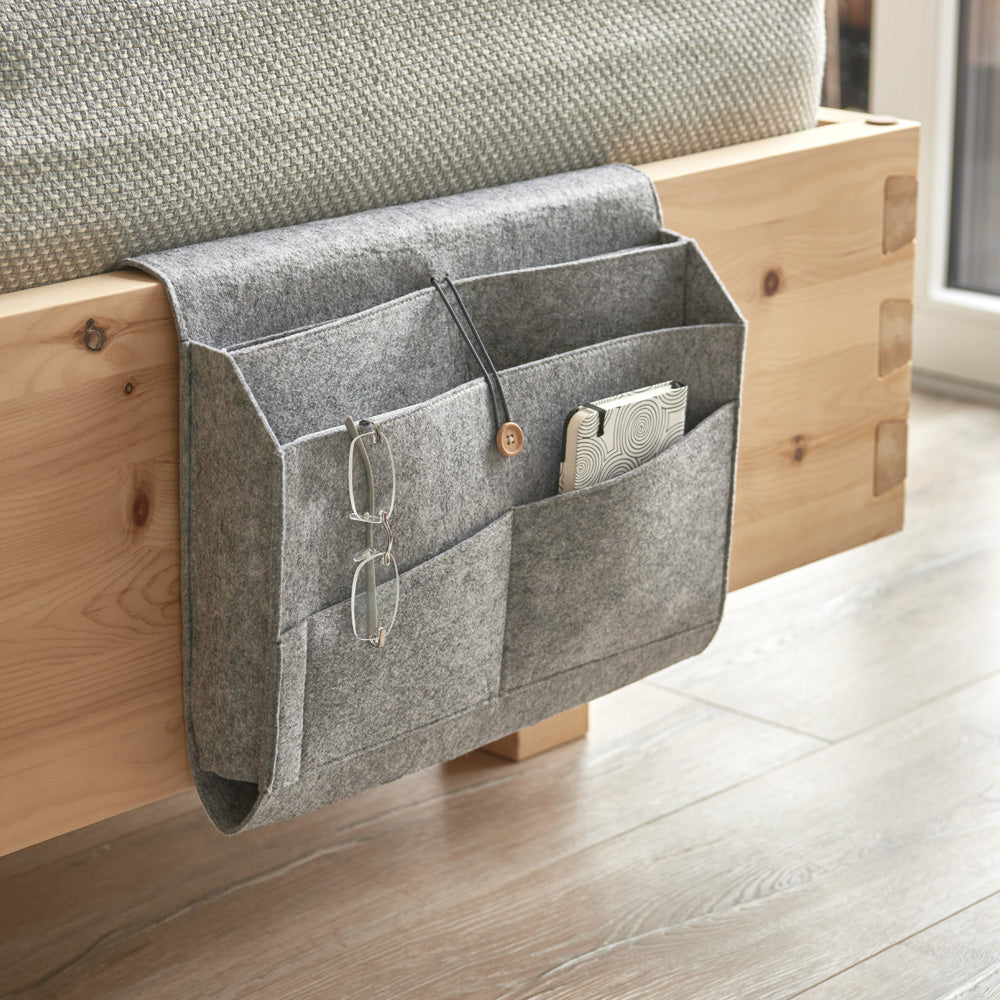 Elegantes Bett Organizer Zum Einhngen Ebenbild